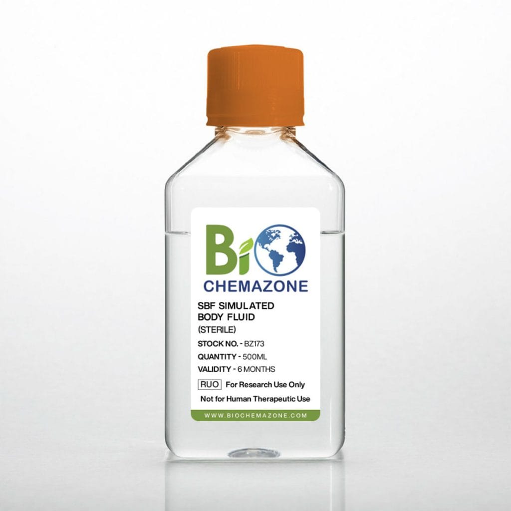 Buy SBF Simulated Body Fluid | Simulated Body Fluid (BZ173)