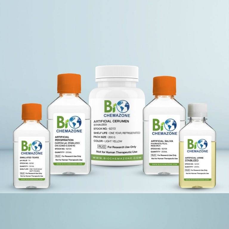 Buy Artificial Simulated, Synthetic, Body Fluids Online - Biochemazone™