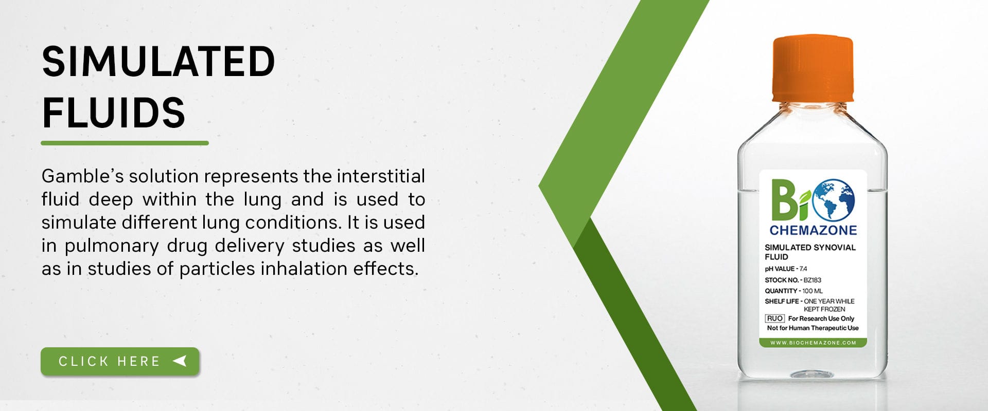 Buy Artificial Simulated, Synthetic, Body Fluids Online - Biochemazone™