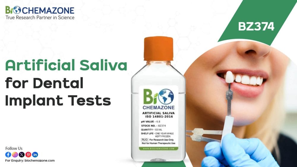 Artificial Saliva For Dental Implant Tests | Biochemazone™
