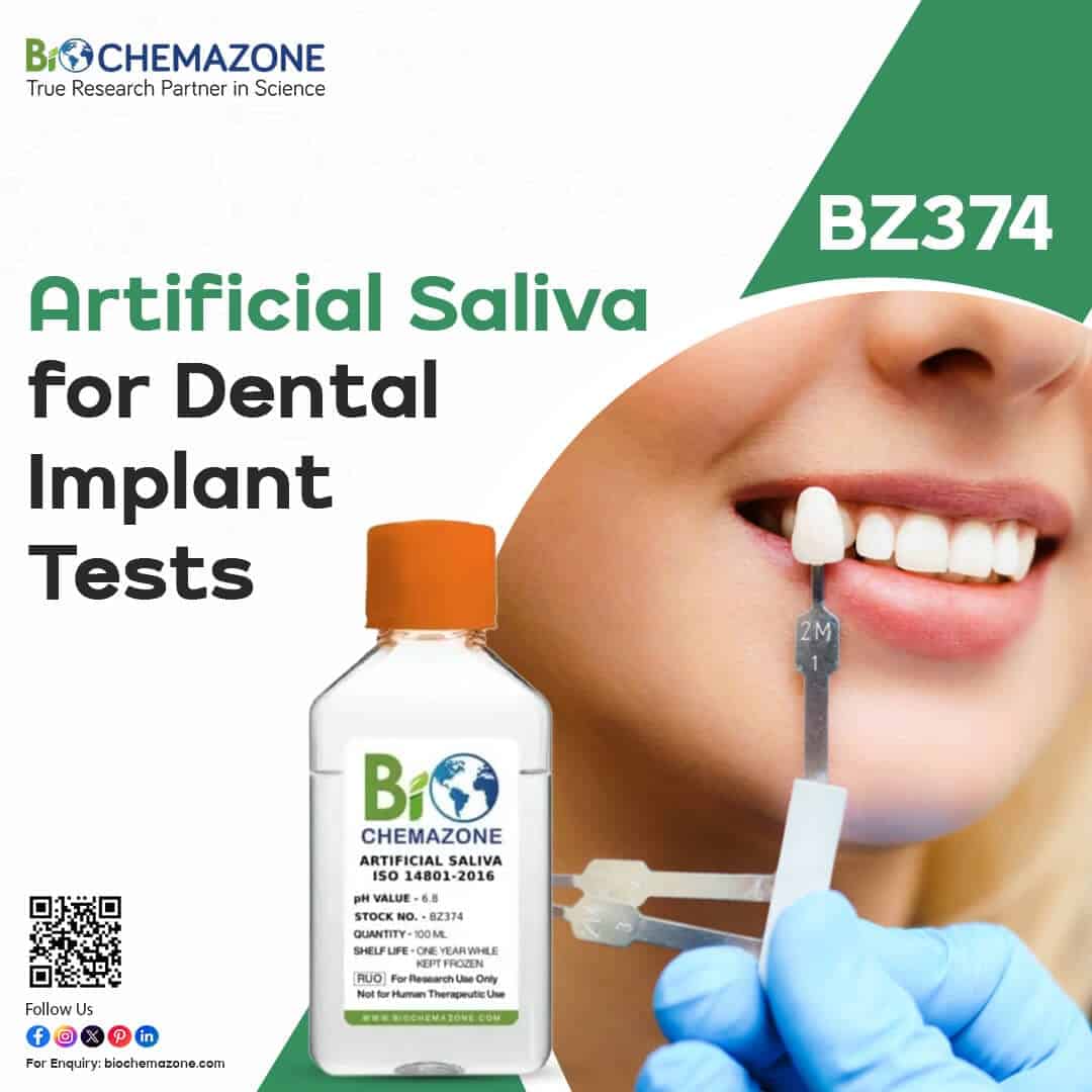 Artificial Saliva For Dental Implant Tests | Biochemazone™