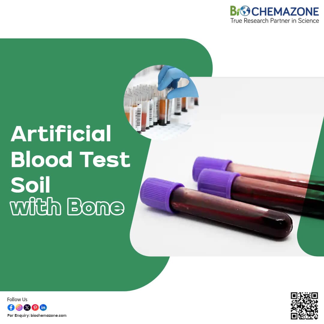 Artificial Blood Test Soil with Bone for Medical Cleaning
