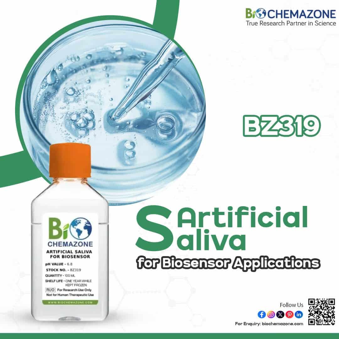 Artificial Saliva for Biosensor Testing (BZ319) – Sterile